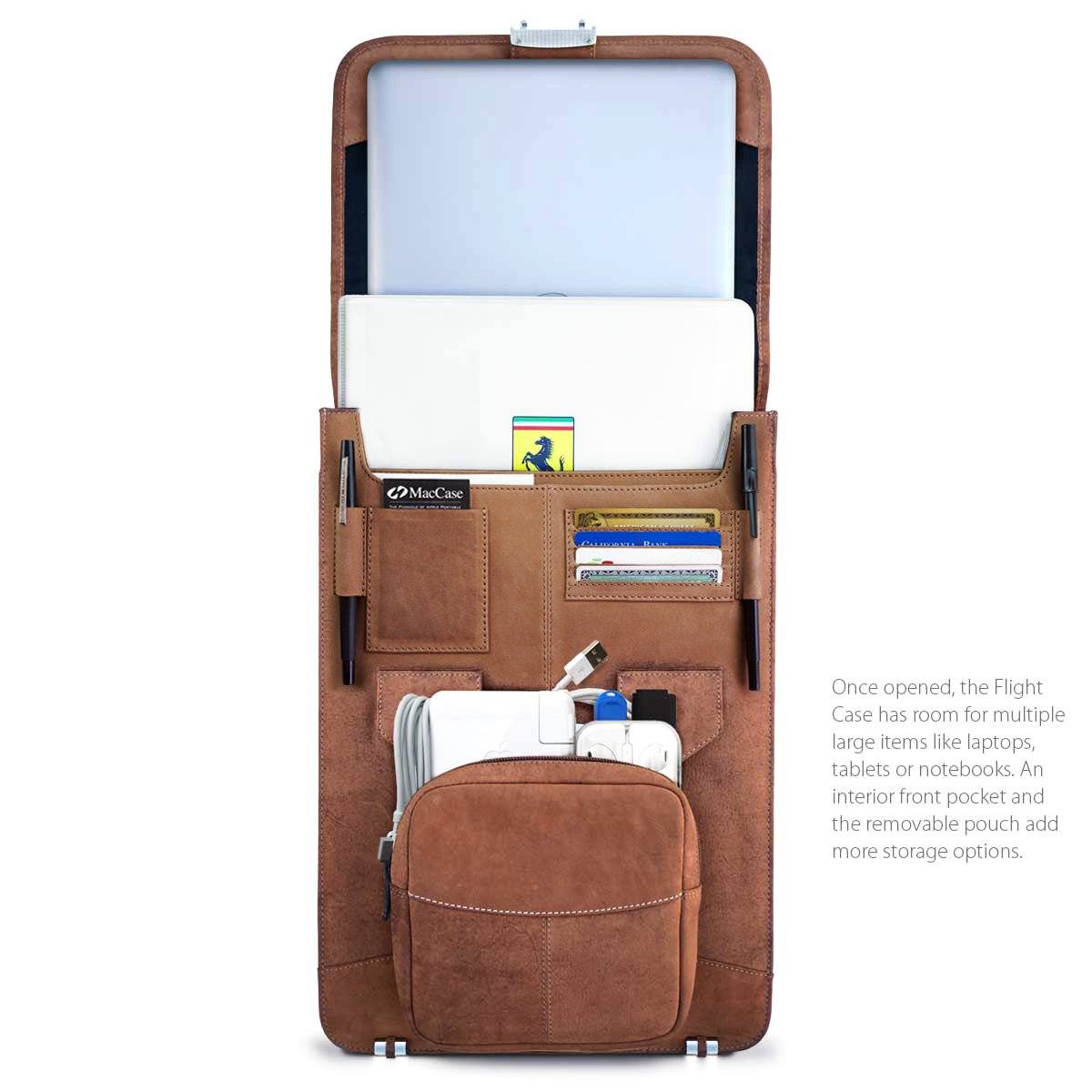 Smart 2024 Leather Convertible Briefcase Backpack by MacCase