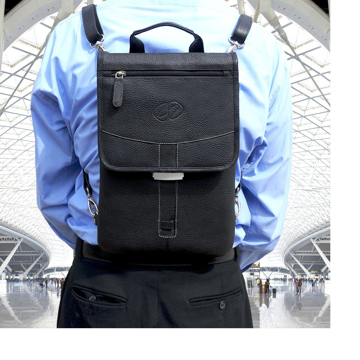 Premium Leather Backpack Strap Set for MacCase Flight Jacket | MacCase